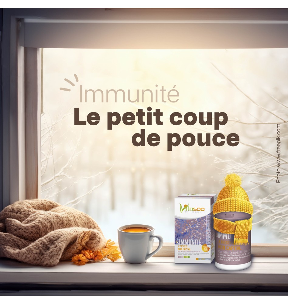 Complément alimentaire VITASOD pour mon immunité et mon énergie
